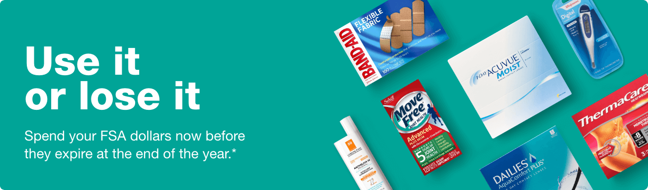 Flexible Spending Account (FSA) Eligible Products | Walgreens