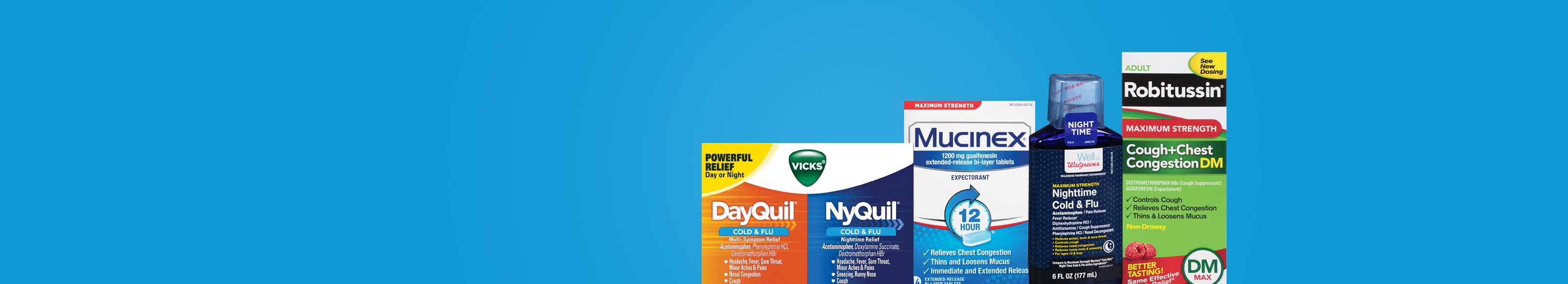 Cough, Cold and Flu Medications | Walgreens