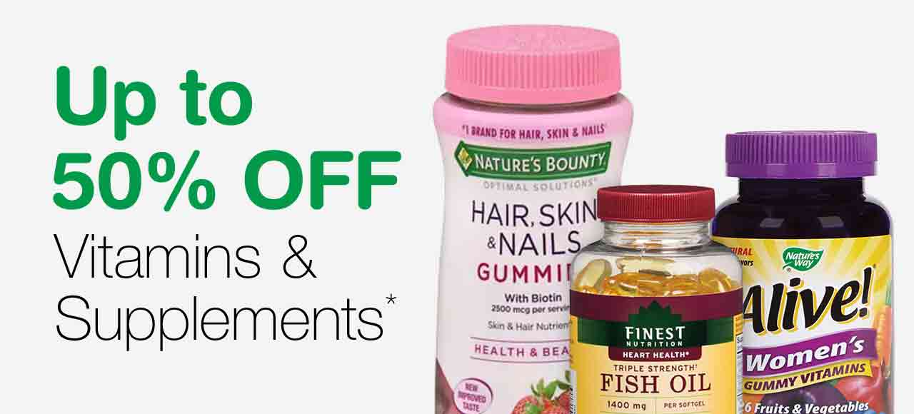 Vitamins and Supplements - Weekly Deals | Walgreens