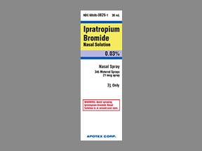 Ipratropium Nasal Patient Information Description